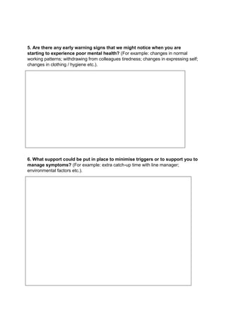 Employee Wellness Action Plan | PDF