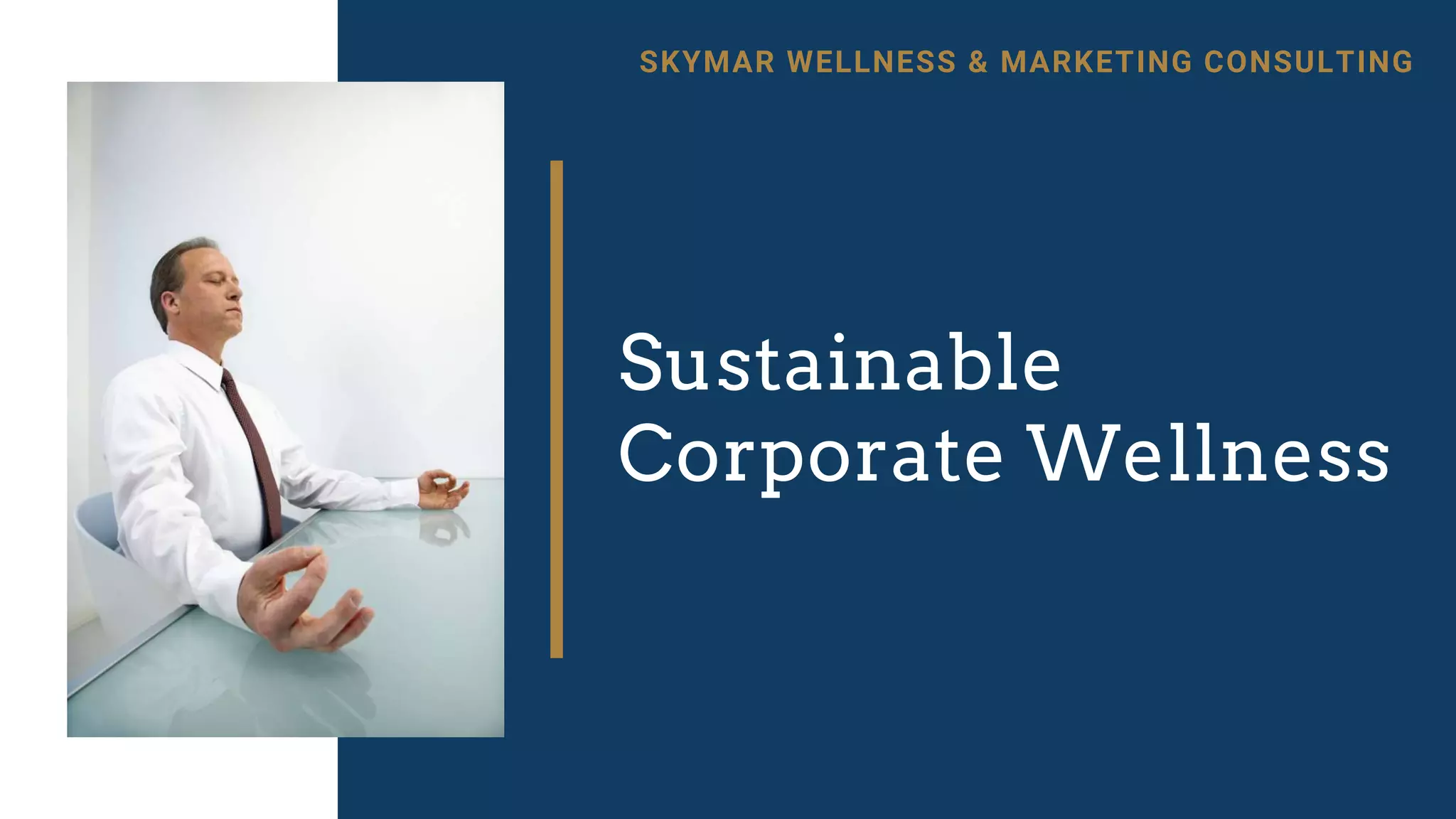 Sustainable Corporate Wellness Program | PPT