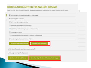 Adding a Job Order in Illinois JobLink - Employers | PPTX