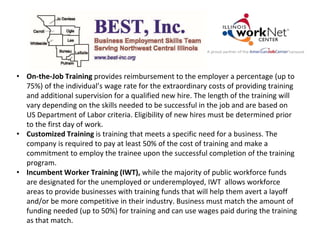 Adding a Job Order in Illinois JobLink - Employers | PPTX