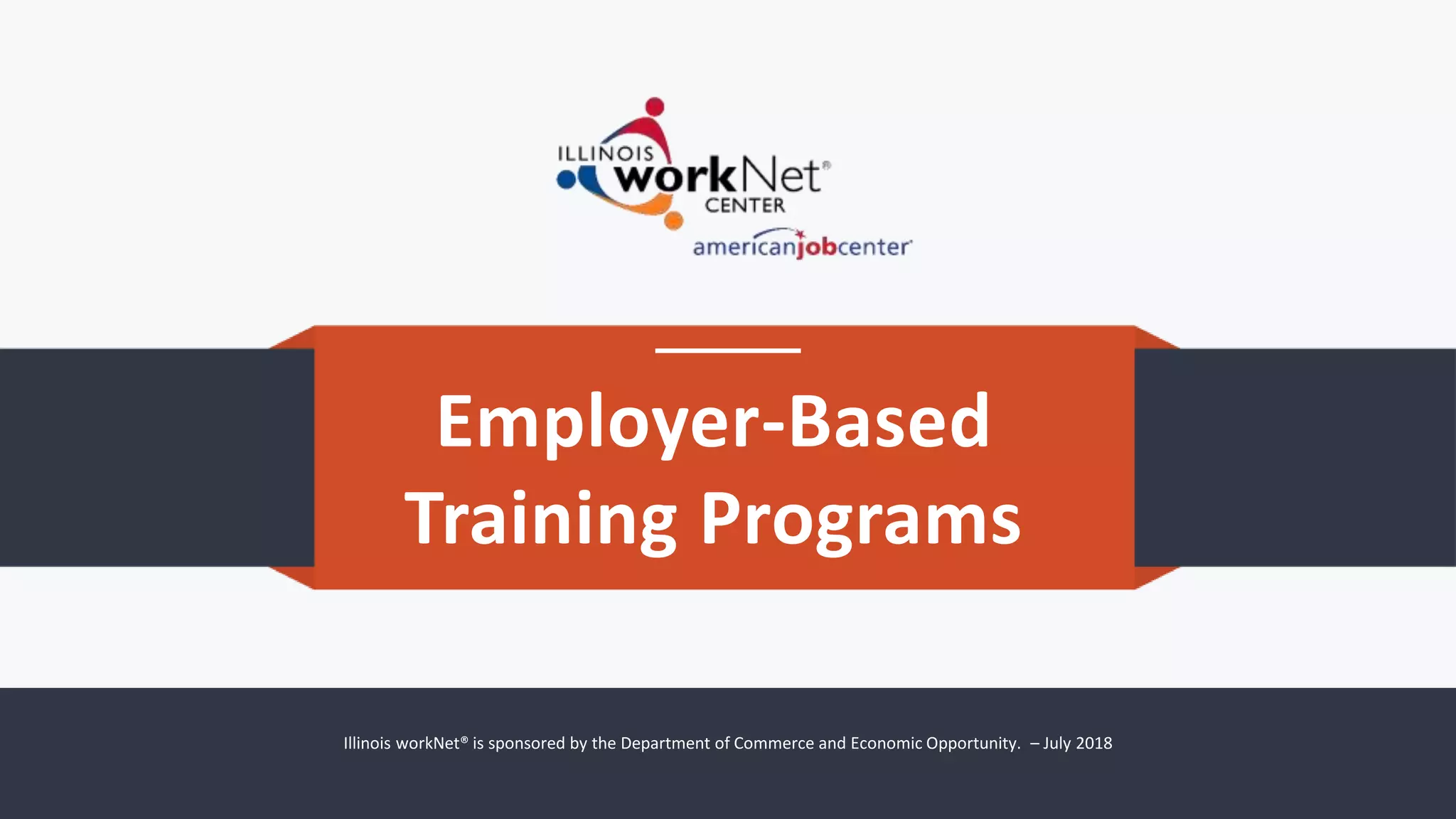Employer-Based Training Programs | PPTX | Vocational Training | Careers