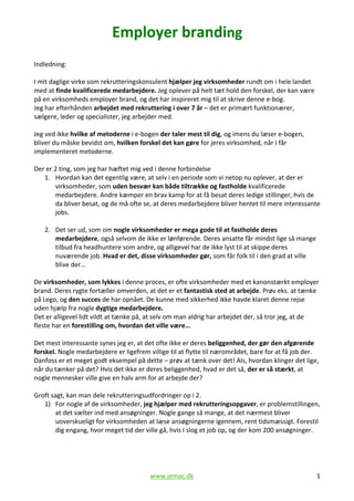 Employer branding e-bog | PDF