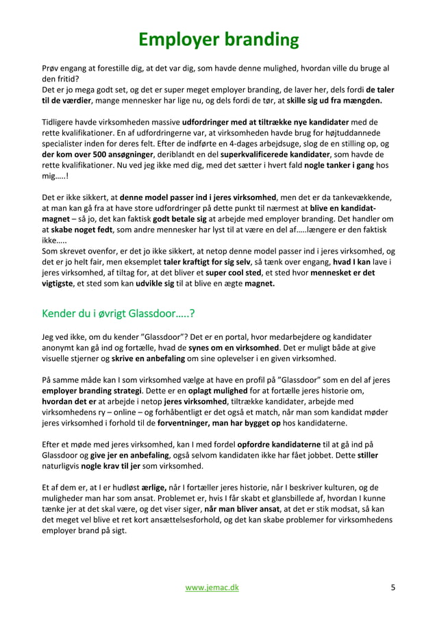 Employer branding e-bog | PDF