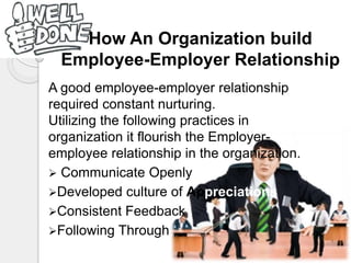 Employer employee relationship | PPTX