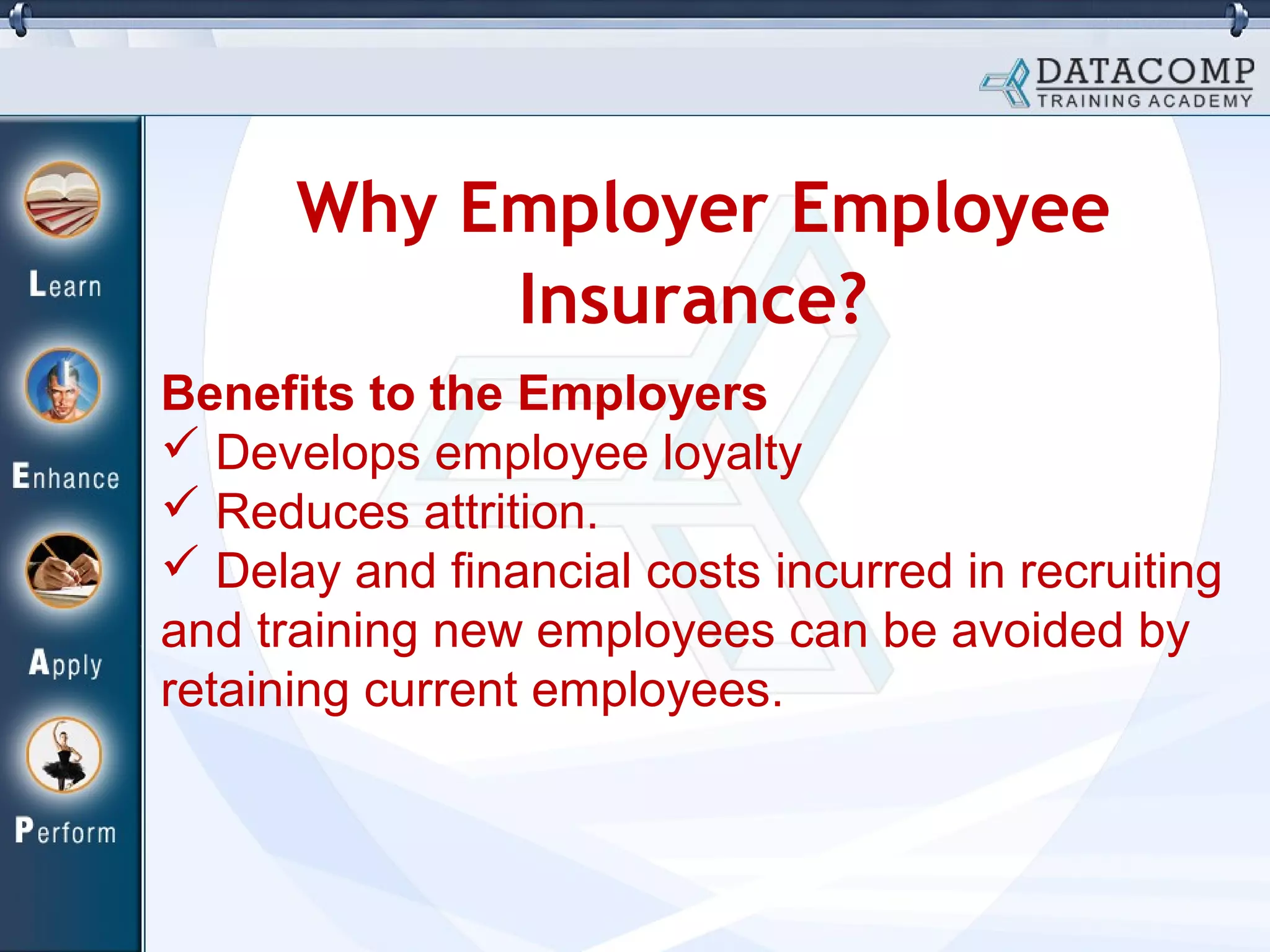 Employer employee insurance | PPT