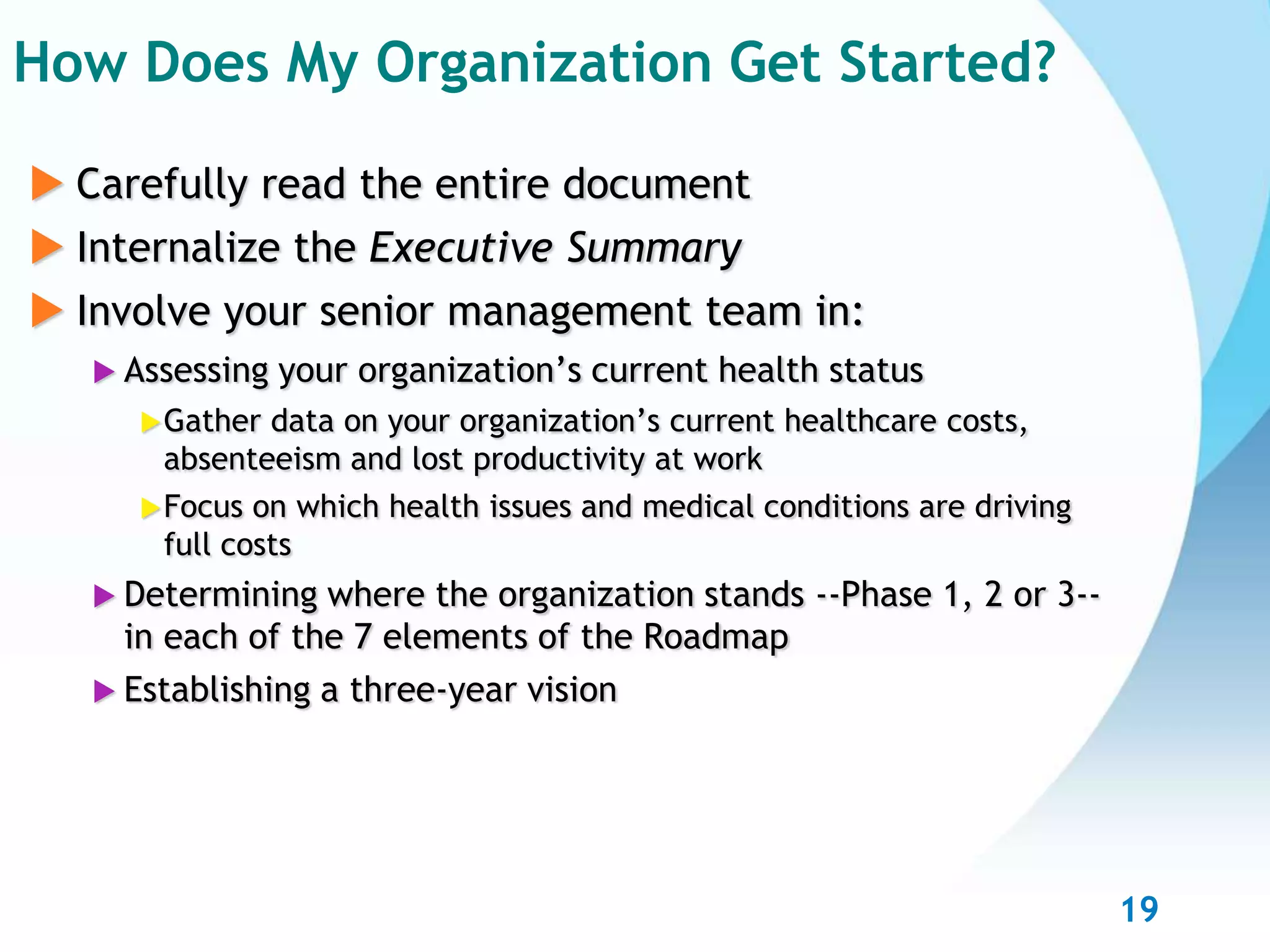 Employer Health Asset Mgt Roadmap | PPT