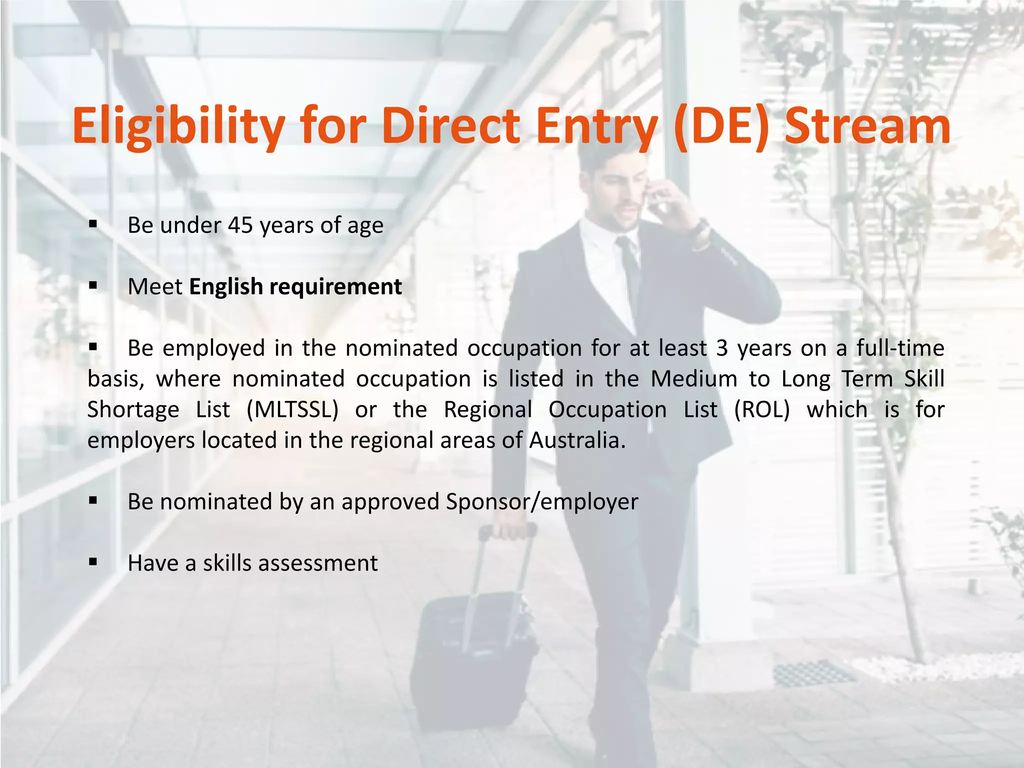 Employer nomination scheme subclass 186 visa | PDF