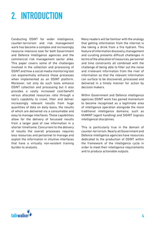 Social Media Monitoring tools as an OSINT platform for intelligence | PDF