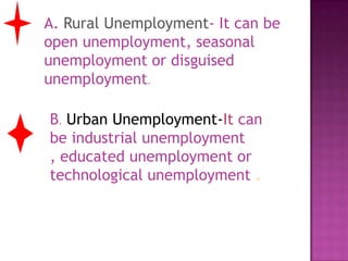 Employment ( GROWTH INFORMALISATION AND OTHER ISSUES) | PPTX