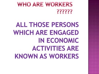 Employment ( GROWTH INFORMALISATION AND OTHER ISSUES) | PPTX