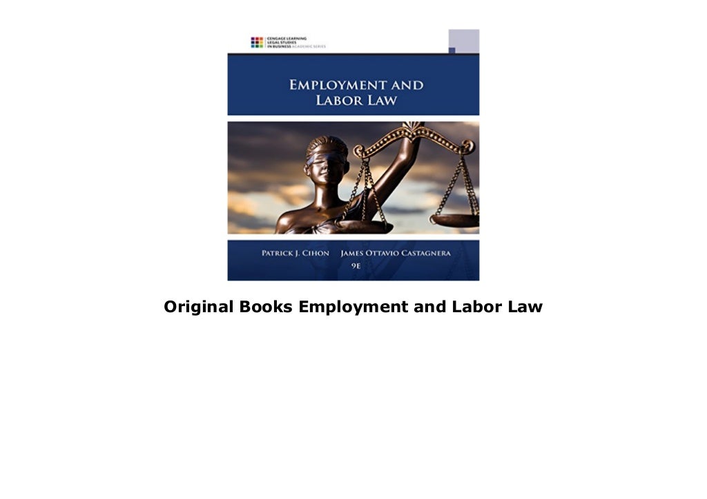 Original Books Employment and Labor Law