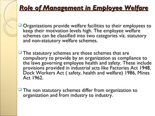 Employment welfare | PPT