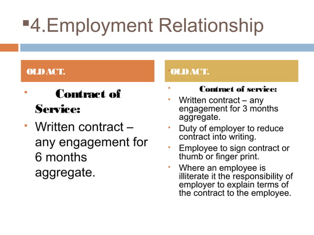 Kenya Employment Act of 2007 | PPT | Law
