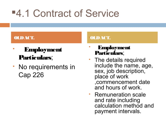 Kenya Employment Act of 2007 | PPT | Law