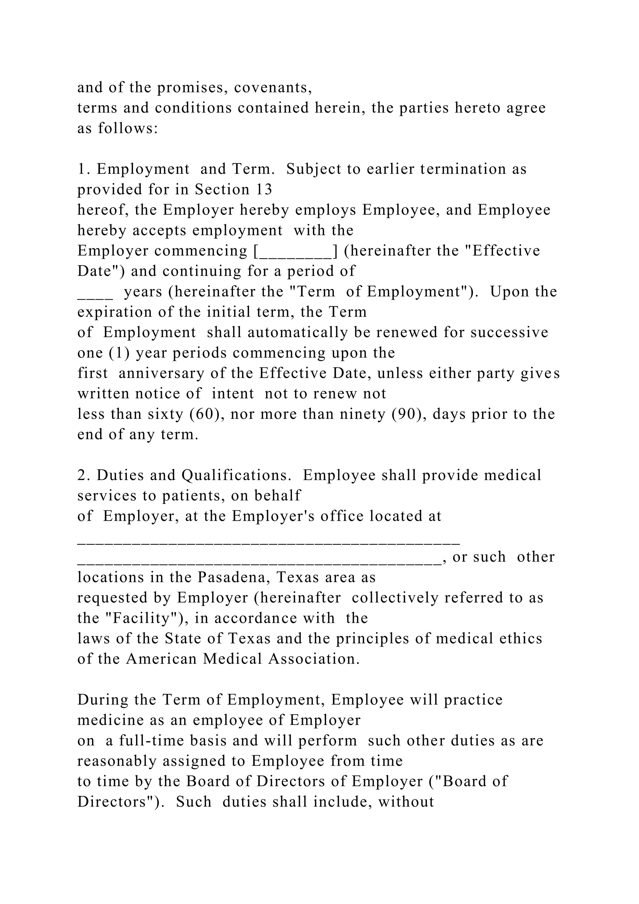 EMPLOYMENT AGREEMENTTHIS EMPLOYMENT AGREEMENT (the Agreem.docx