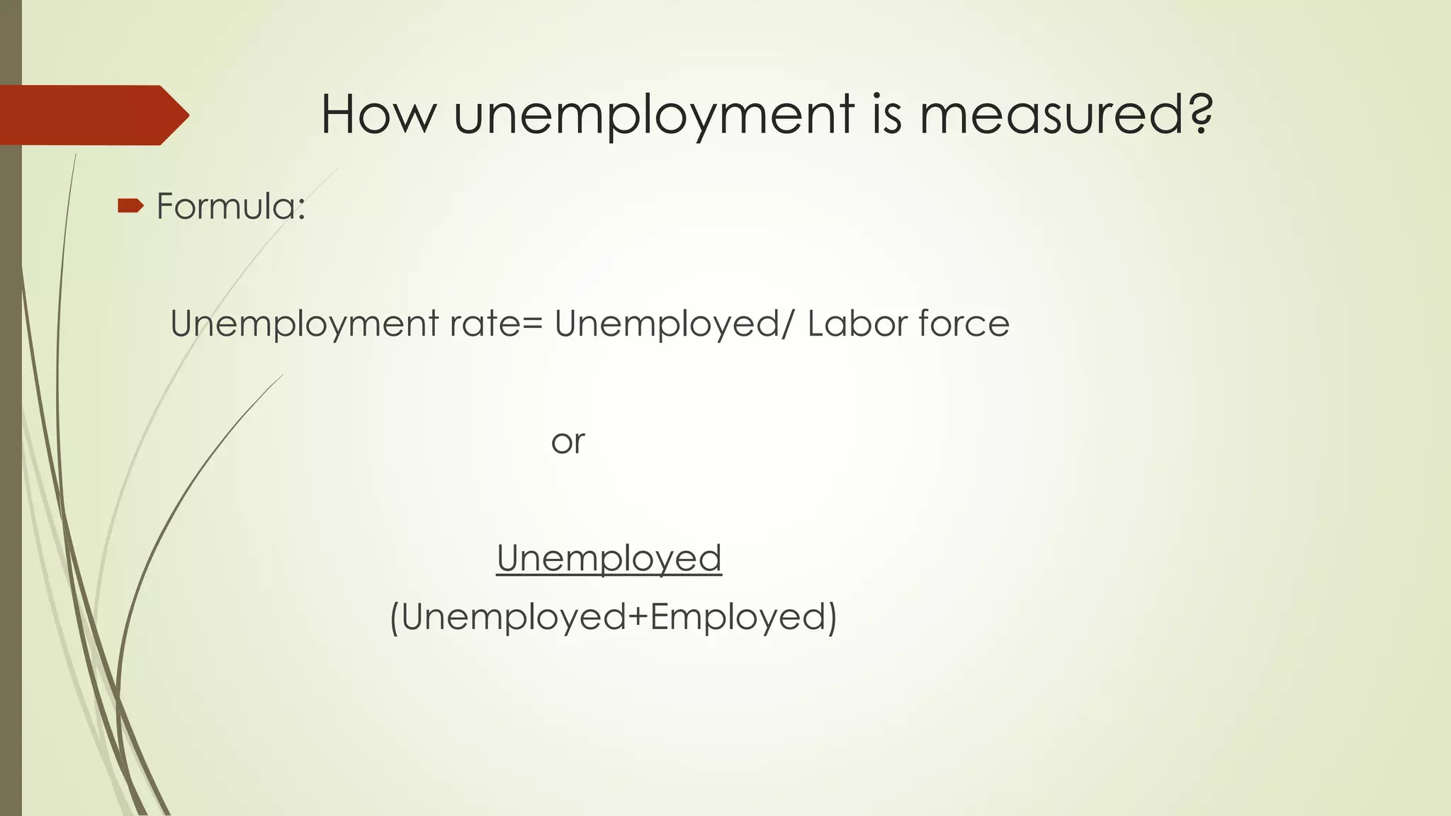 Employment and unemployment | PPTX