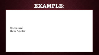 Employment Application Letter | PPTX