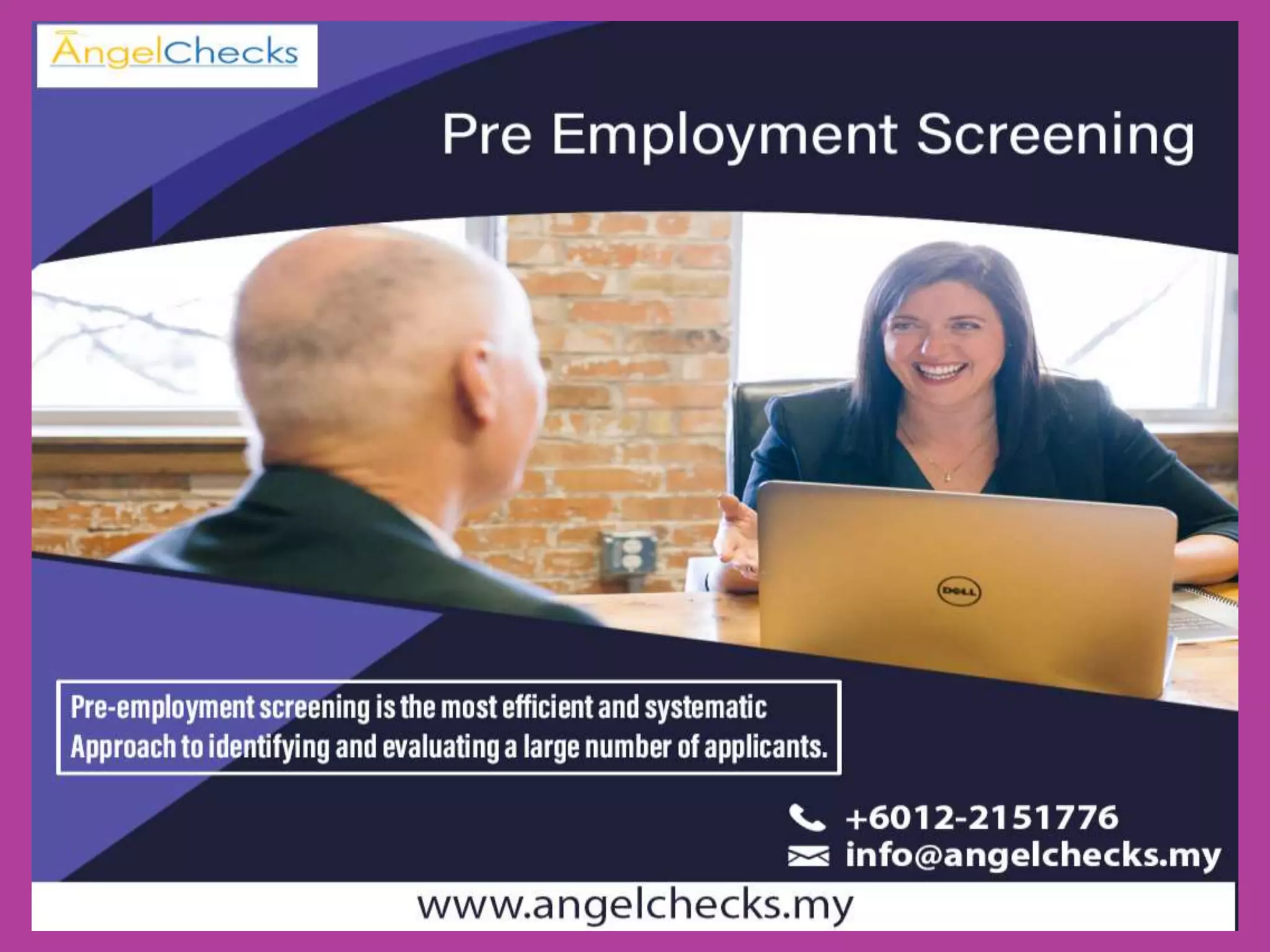Employment checks and screening | PPT
