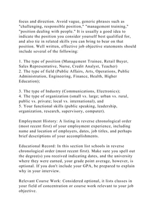 Employment Communication AssignmentJob Search, Letter of Applica.docx