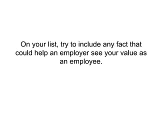 Employment correspondence | PPTX