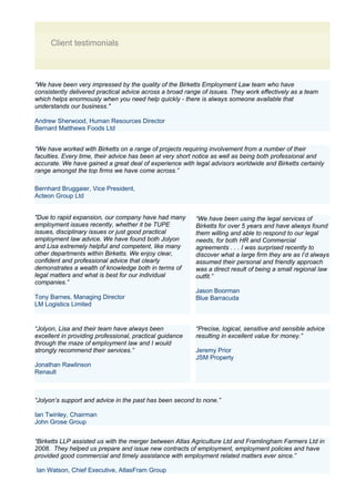 Employment General Capability Statement | DOC