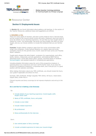 Employment issues | PDF