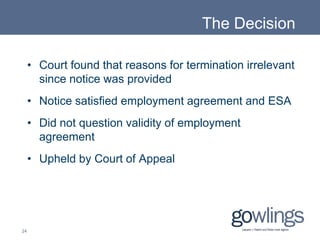 Employment & Labour Law: Top Ten Employment Law Developments | PPTX ...