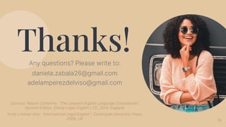 Employment law- ppt by Dra. Daniela Zabala | PPT | Free Download