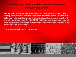 Employment Law Harassment | PPT