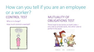 Employment law in the workplace | PPTX