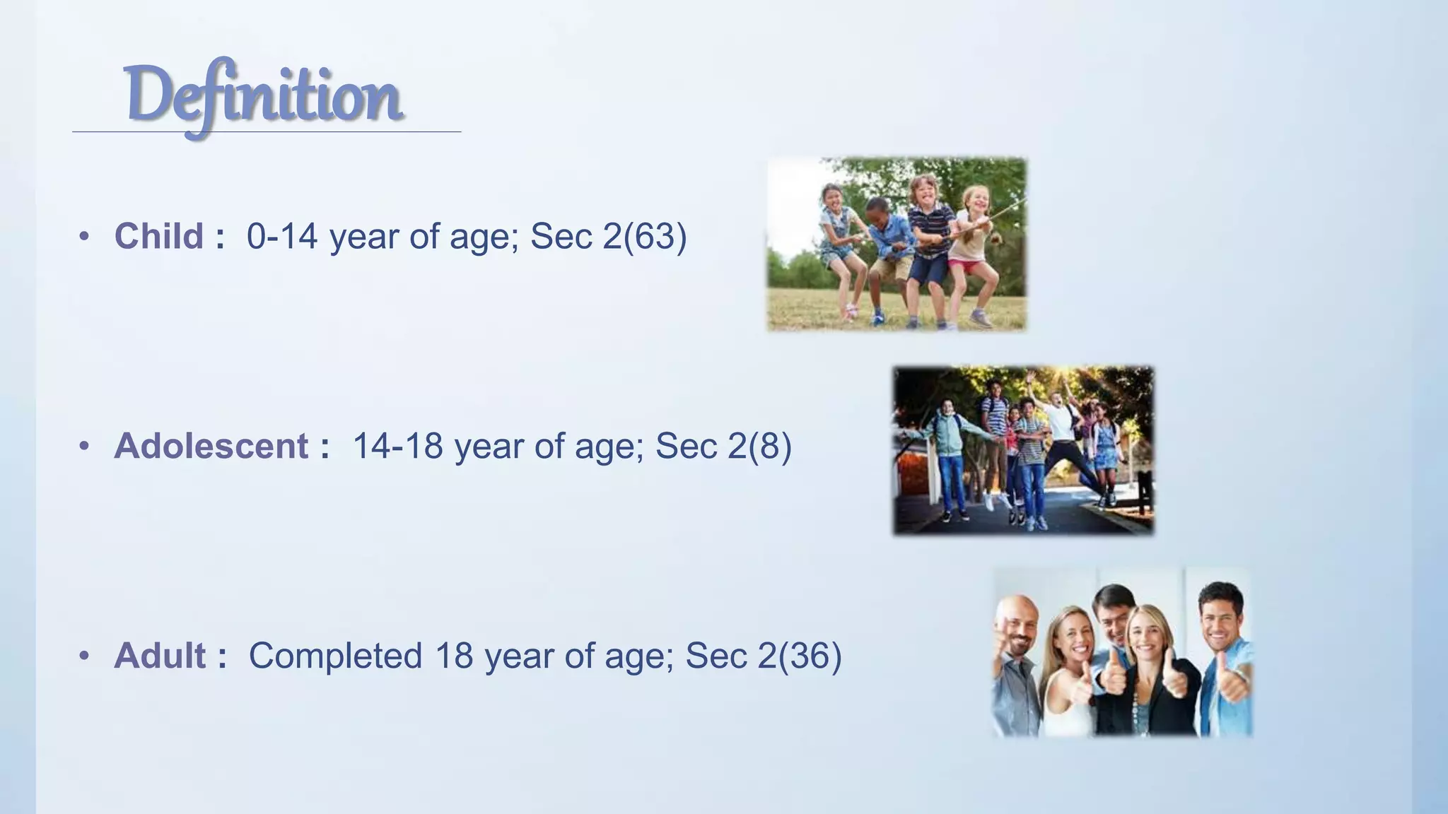 Employment of adolescent | PPTX