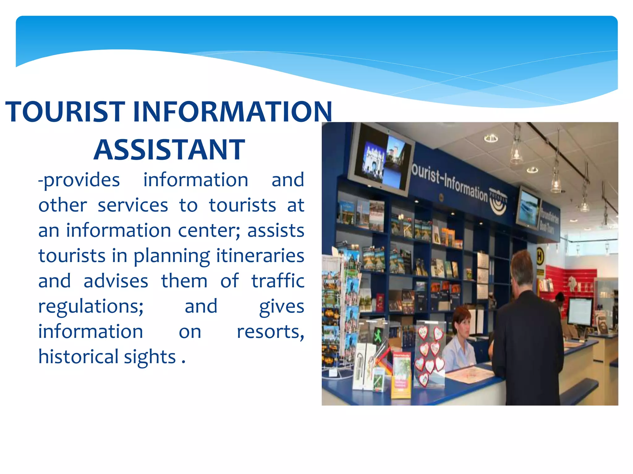 Employment opportunities in tourism | PPTX