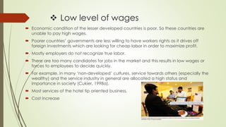 Turnover in Hospitality | PPTX