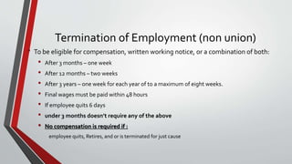 Employment Standards BC | PPTX