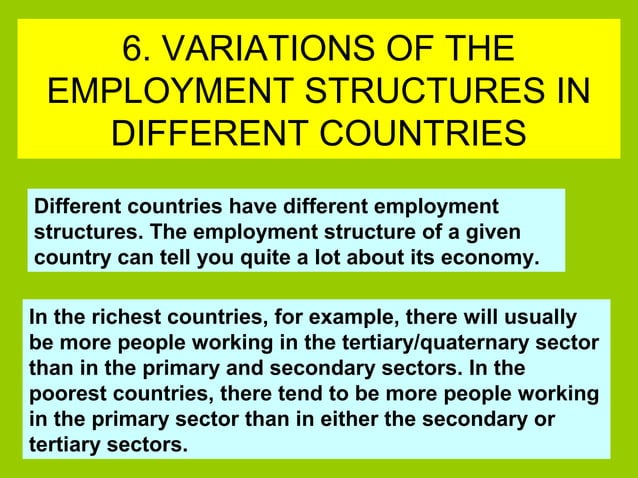 Employment structures | PPT