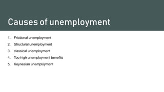 Employment & unemployment cause and effect.pptx