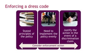 What not to wear: dress codes and discrimination - employment webinar - James Tait and Sarah ...