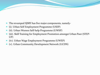 Employment generation programmes in India | PPTX