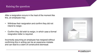 Employsure Workplace Presentation | Employee Resignation | PPTX | Human ...