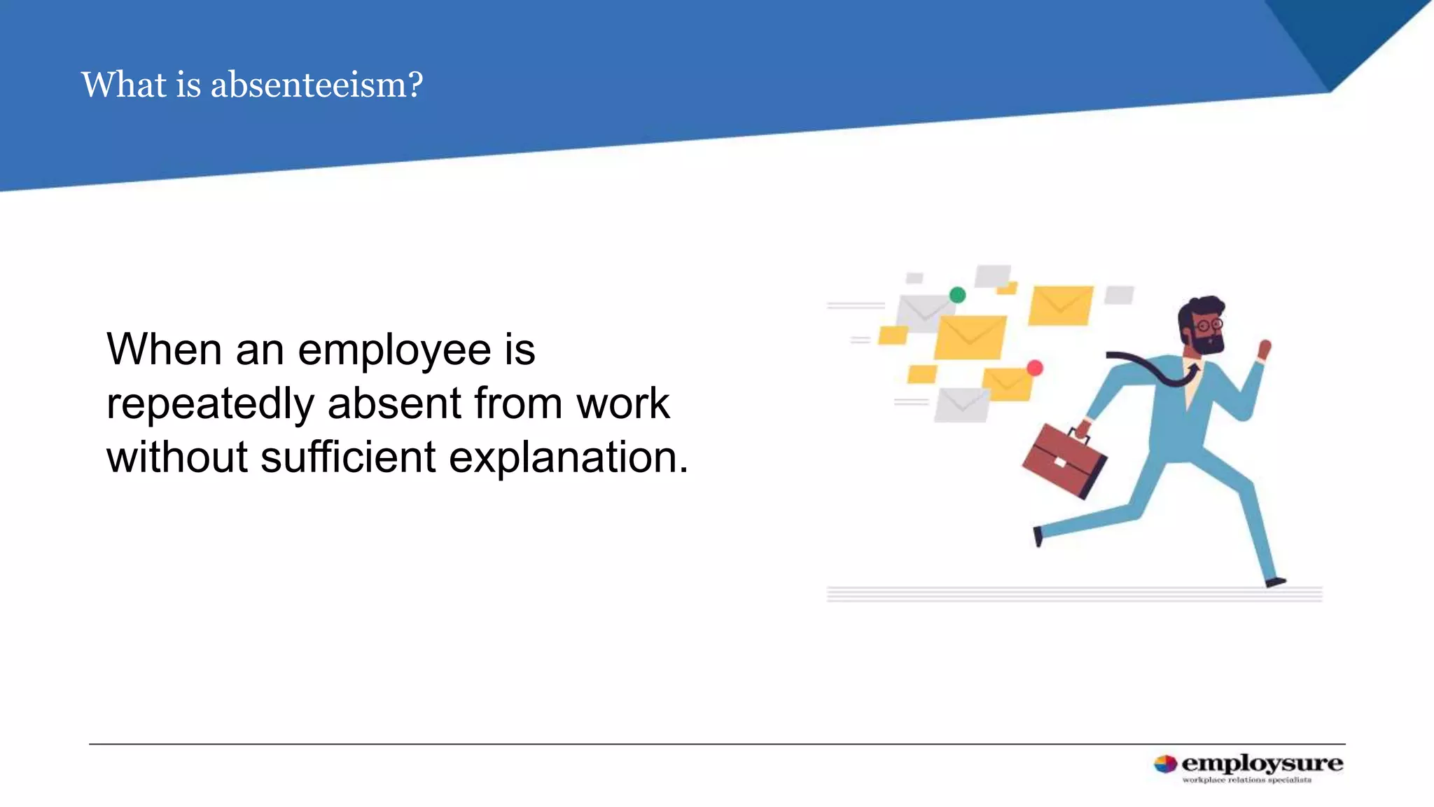 Employsure Workplace Presentation | Absenteeism | PPTX