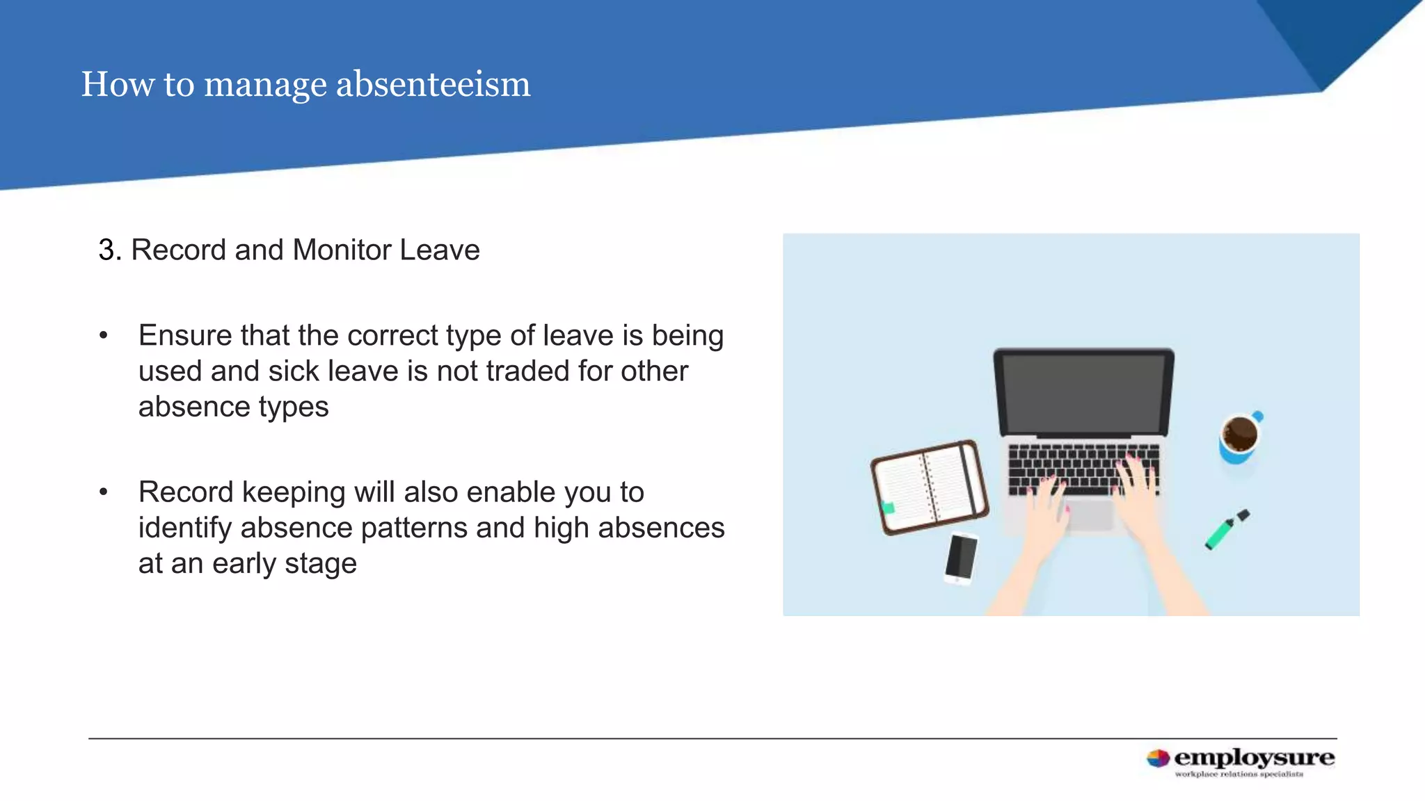 Employsure Workplace Presentation | Absenteeism | PPTX