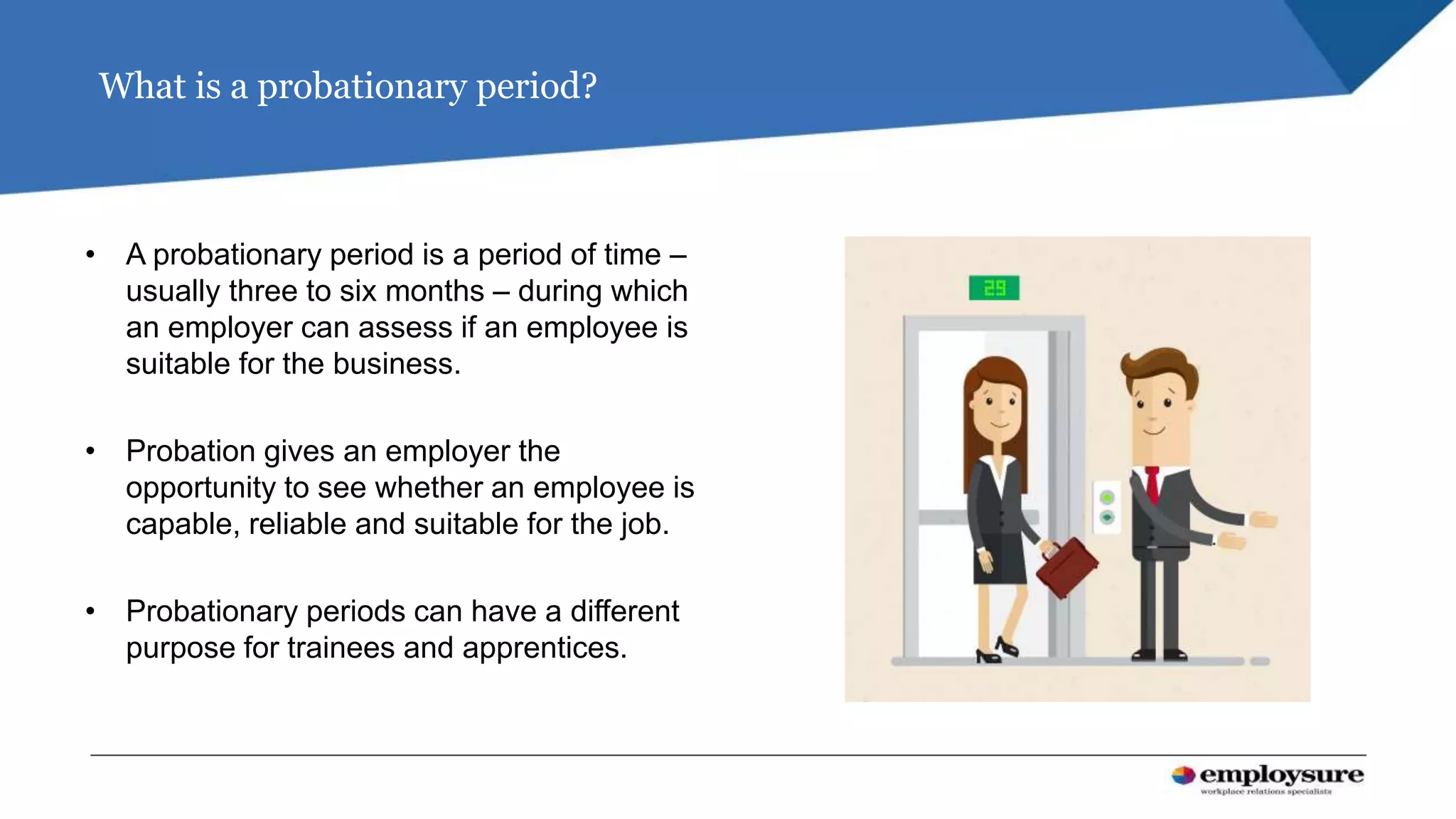 Employsure Workplace Presentation | Probationary Periods | PPTX
