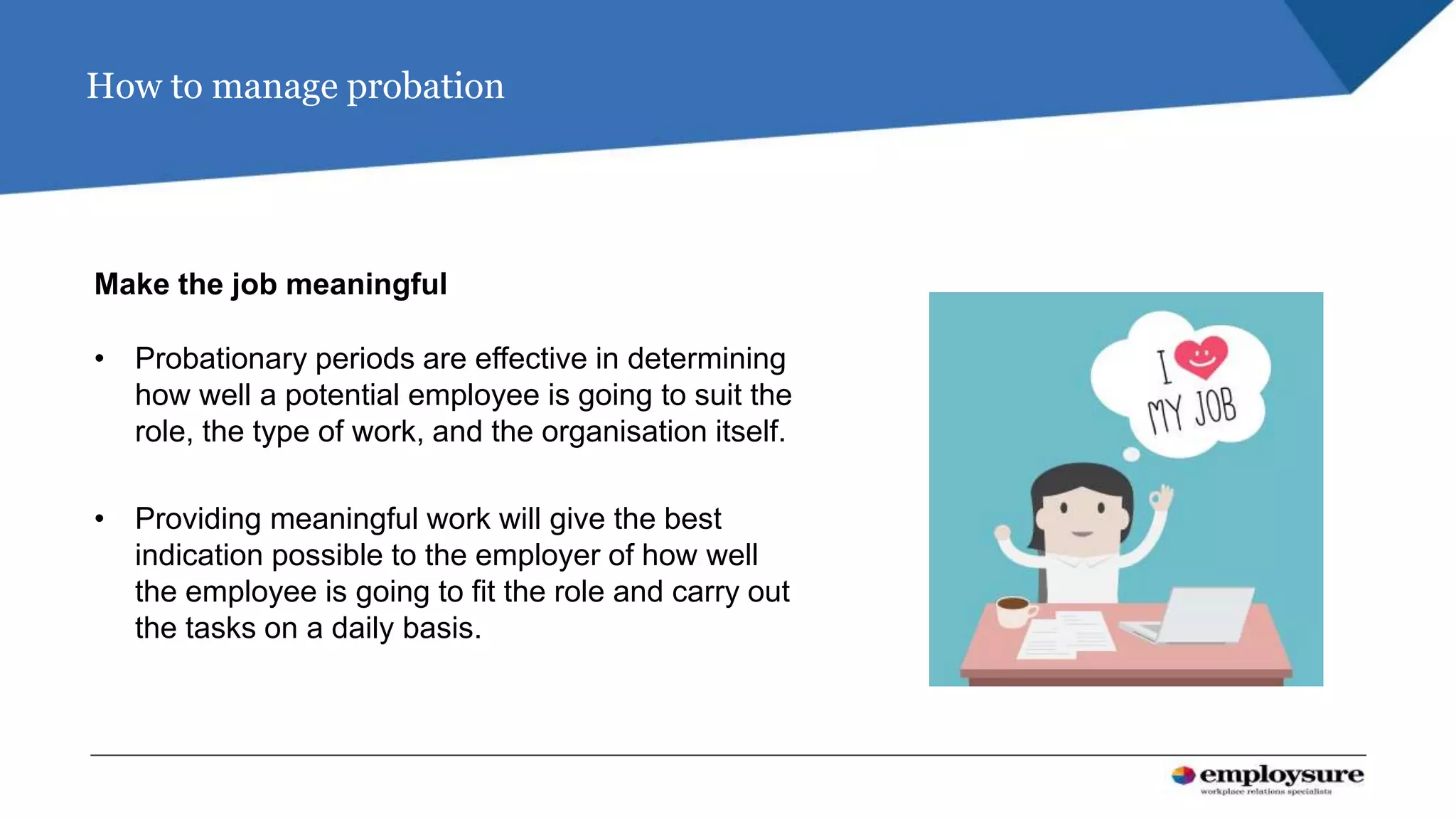 Employsure Workplace Presentation | Probationary Periods | PPTX