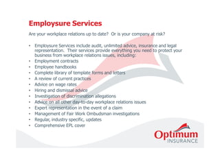 Employsure workplace relations specialists | PDF