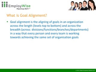 EmployWise webinars -goals alignment | PPT