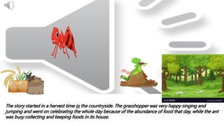 the ant and the grasshopper | PPTX