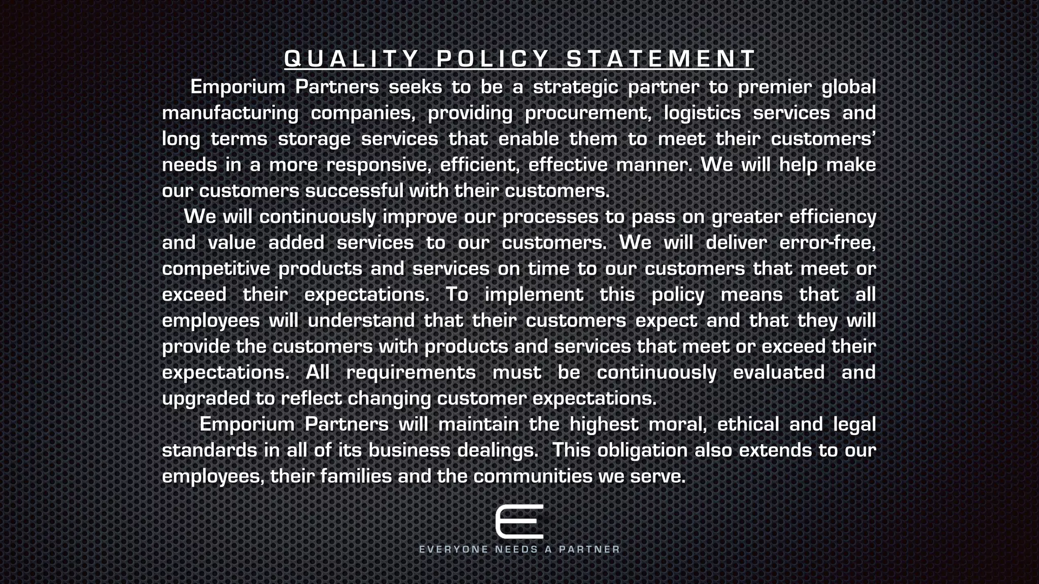 Emporium Parts Preservation | PPT