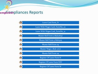 eMpower - Attendance & leave management software | PPTX