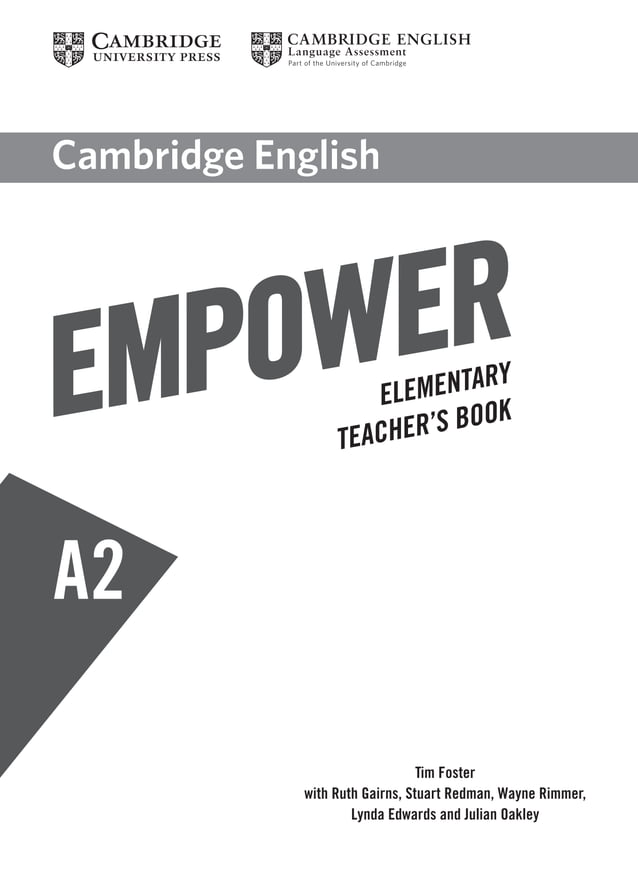 Empower a2 elementary_teachers_book | PDF | Tablets and E-readers | Consumer Electronics