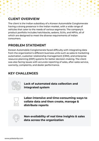 Empowered an Automotive Giant with Qlik-driven Advanced Reporting PDF ...